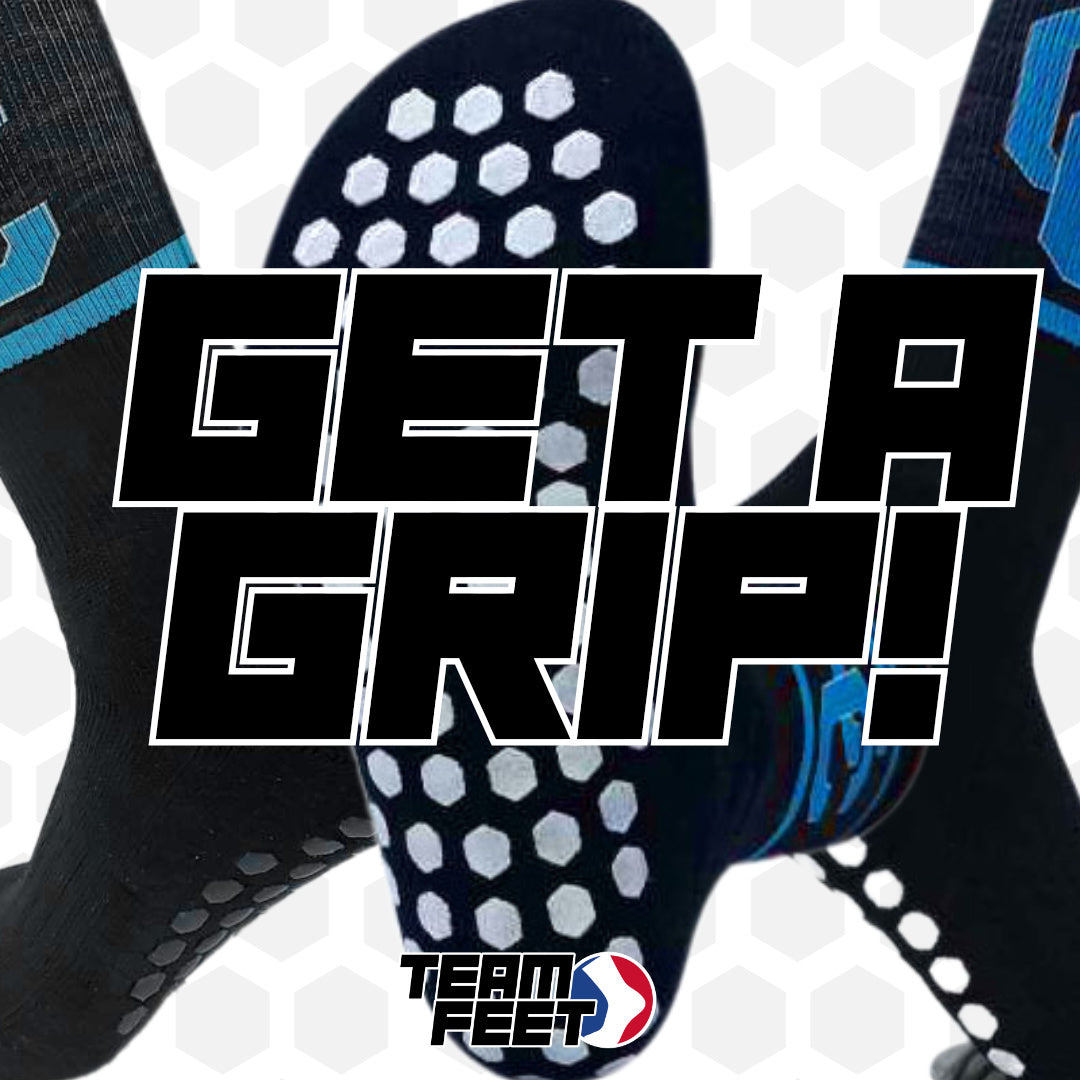 CUSTOM GRIP SOCKS ARE HERE! - Team Feet Socks 🧦