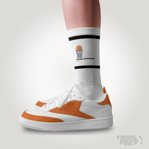 Amigos Basketball - CREW - Team Feet Socks 🧦
