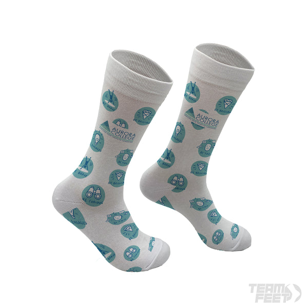 Aurora College - BIZ CREW - Team Feet Socks 🧦