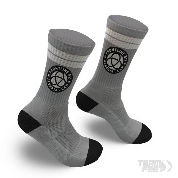 FRONTLINE BJJ - Crew - Team Feet Socks 🧦