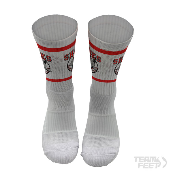 GEELONG SHARKS - CREW - Team Feet Socks 🧦