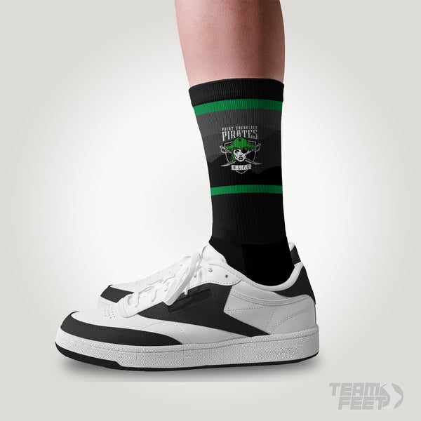 Pt Chev Pirates Girls - CREW - Team Feet Socks 🧦