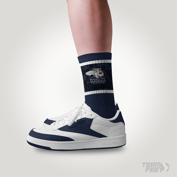 Runaway bay seagulls - MID - Team Feet Socks 🧦