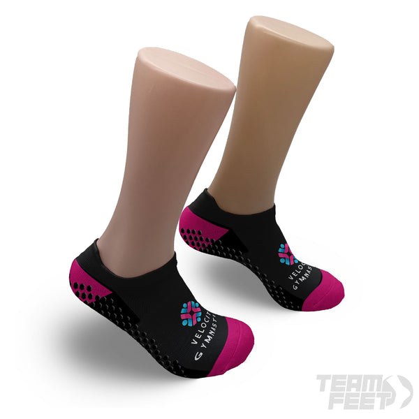 Velocity Gymnastics ankle sock - Grip Low - Team Feet Socks 🧦