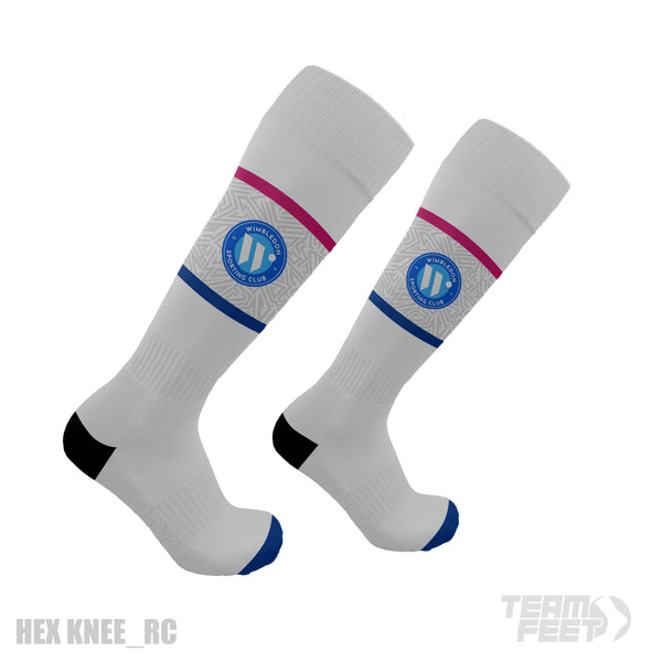 Wimbledon Sporting Club - KNEE - Team Feet Socks 🧦