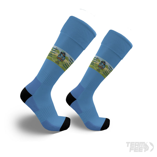 Angry Penguins - Knee - Team Feet Socks 🧦