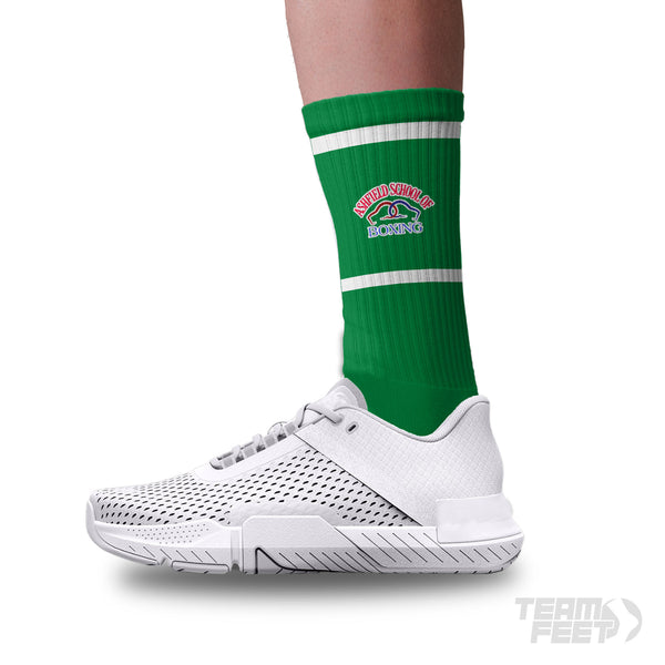 Ashfield school of boxing - Crew - Team Feet Socks 🧦
