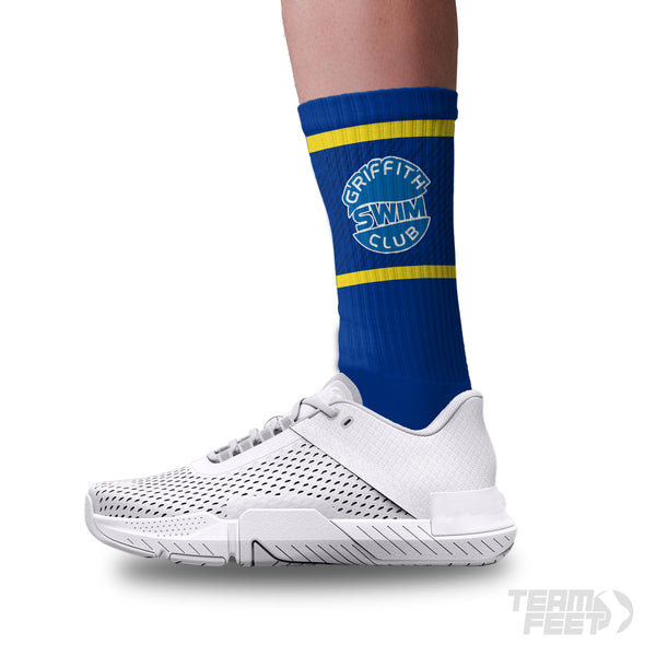 Griffith Swim Club - Crew - Team Feet Socks 🧦