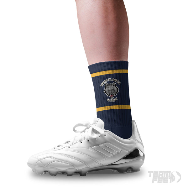 Wolves - Grip Mid - Team Feet Socks 🧦