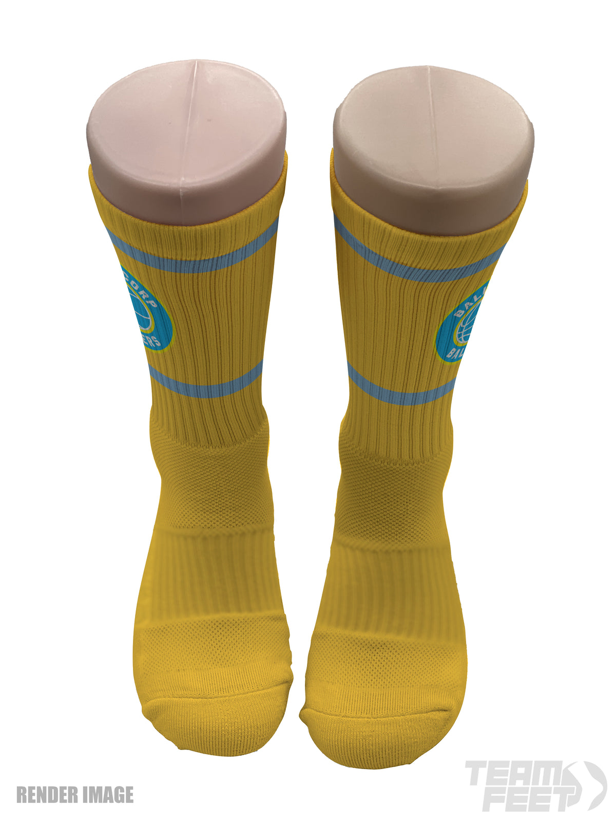 Ball Corp. - CREW - Customizable Team Socks | Team Feet - Team Feet Socks 🧦