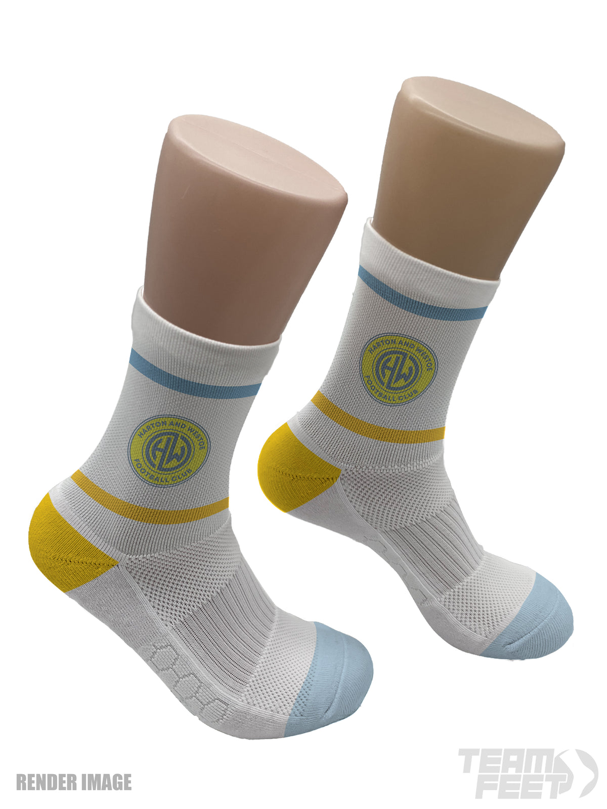 Harton snd Westoe Pythons - MID - Customizable Team Socks | Team Feet ...