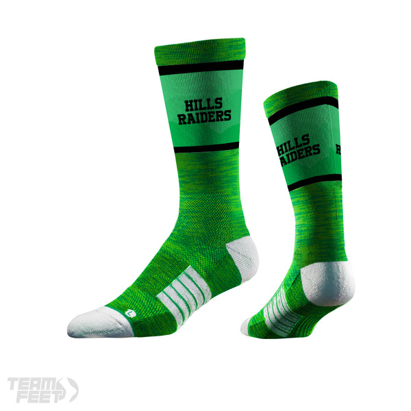 Hills Raiders - CREW - Team Feet Socks 🧦