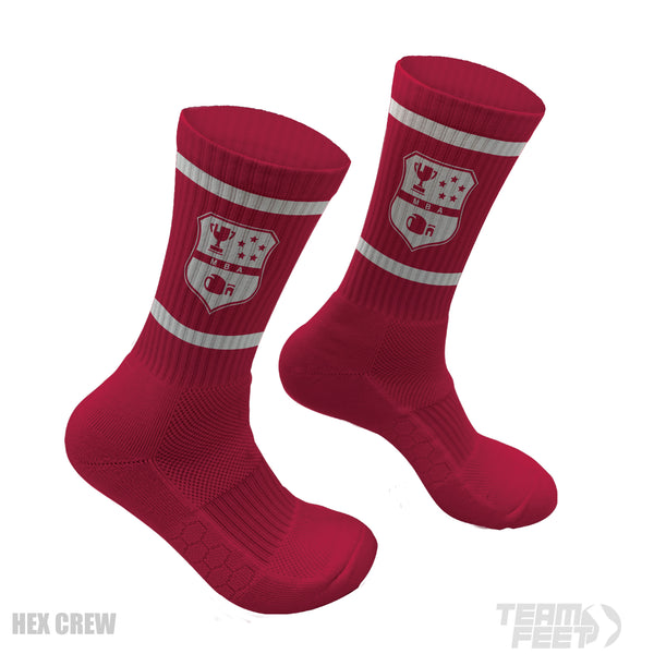 MOALA BOXING ACADEMY - HEX CREW - Team Feet Socks 🧦