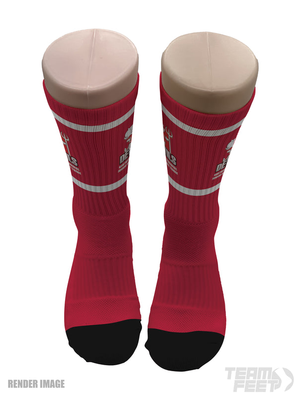 NORTHS DEVILS - CREW - Team Feet Socks 🧦
