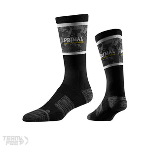 PRIMAL - CREW - Customizable Team Socks | Team Feet - Team Feet Socks 🧦