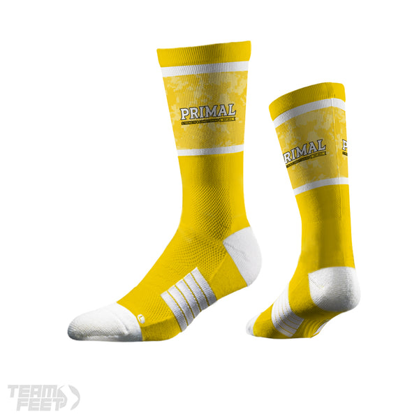 PRIMAL - CREW - Customizable Team Socks | Team Feet - Team Feet Socks 🧦