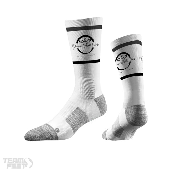 Phoenix Netball Club - CREW - Team Feet Socks 🧦