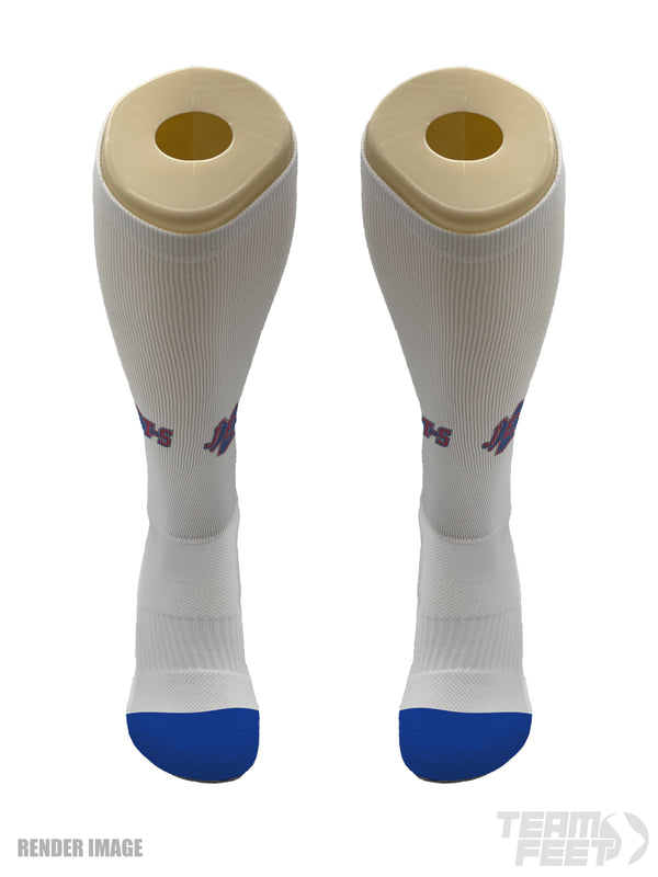 Slough Jets -KNEE HIGH - Customizable Team Socks | Team Feet - Team ...