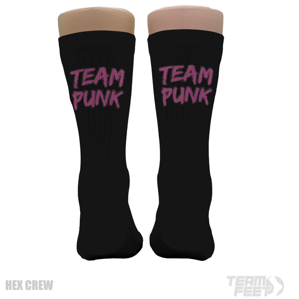 Team Punk - HEX CREW - Team Feet Socks 🧦