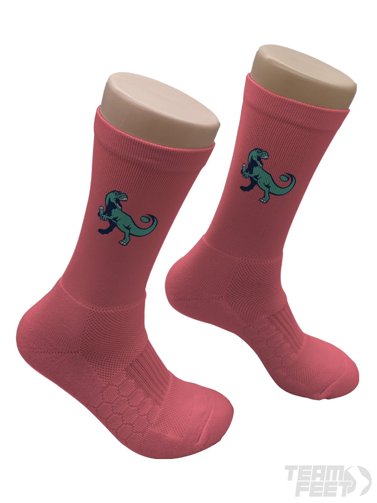 TRY-RANNOSAURUS REX - Customizable Team Socks | Team Feet - Team Feet ...