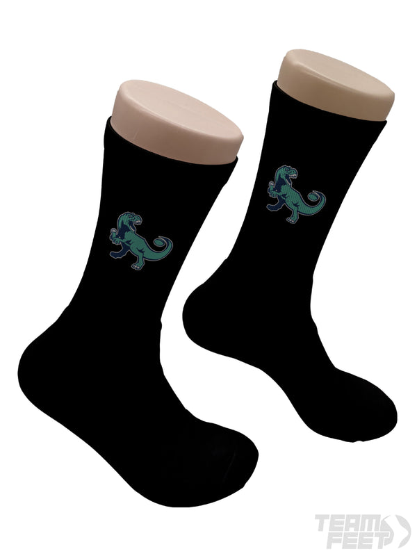 TRY-RANNOSAURUS REX - Team Feet Socks 🧦