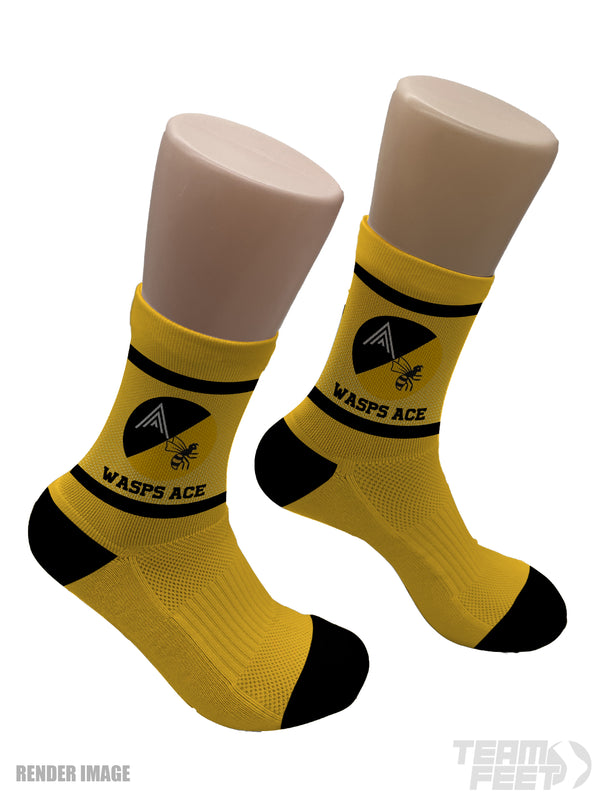 Wasps ACE - MID - Team Feet Socks 🧦