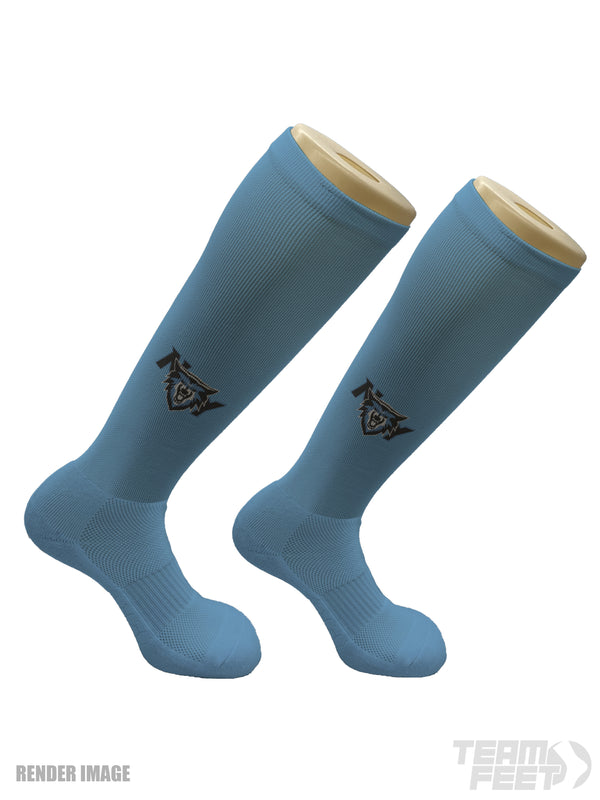 Wolves - KNEE HIGH - Customizable Team Socks | Team Feet - Team Feet ...
