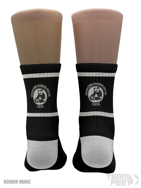 callide united football club - MID - Team Feet Socks 🧦